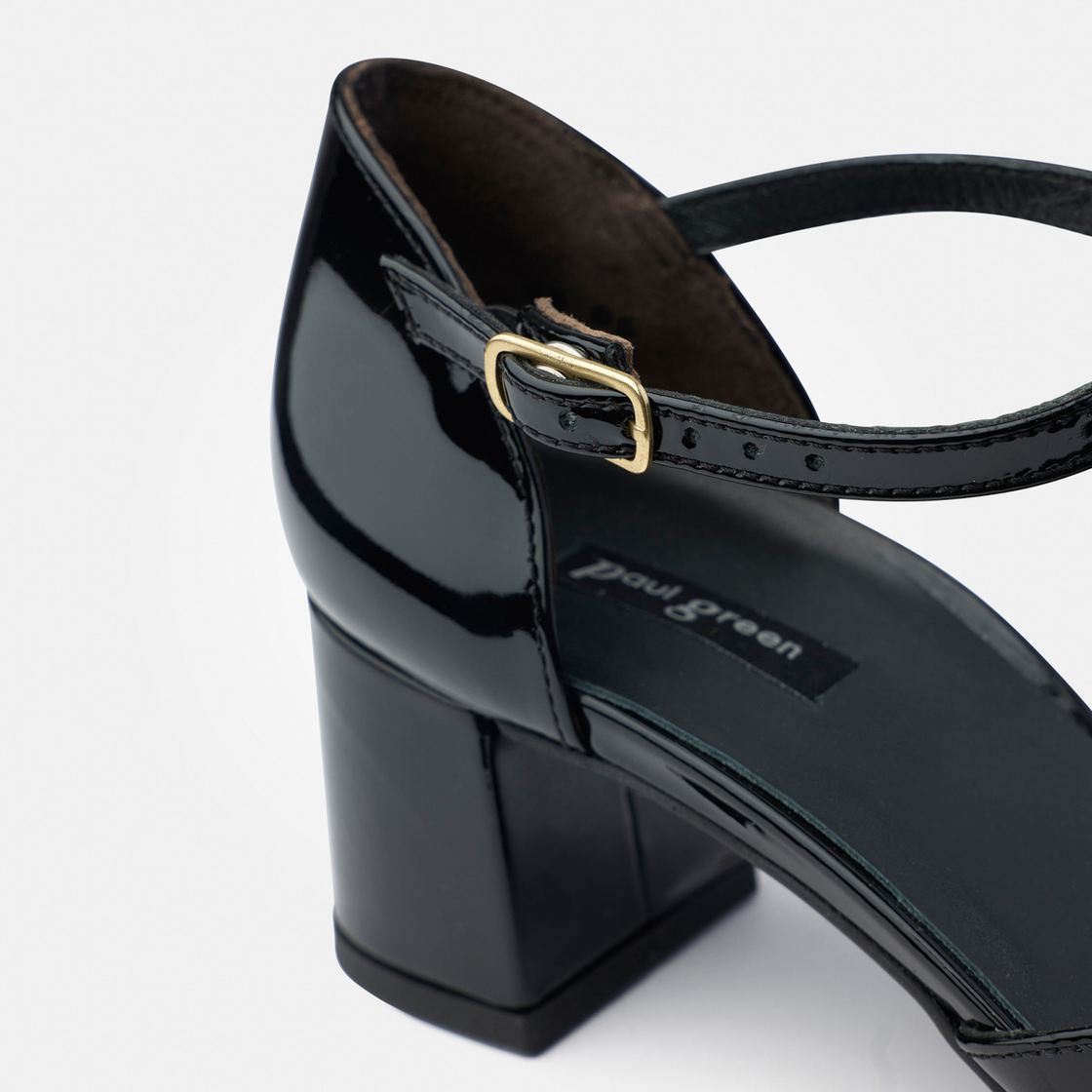 Paul Green 3807-026 Peeptoes & Slingpumps in black buy online